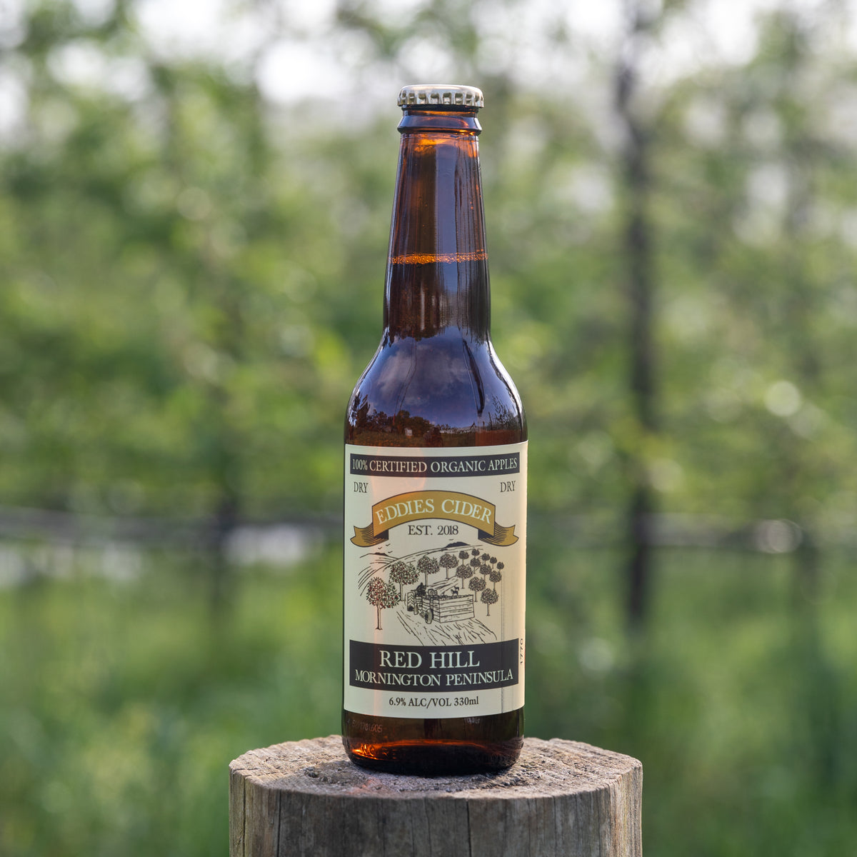 Eddies Cider - Organic Dry Apple Cider (Alcoholic)